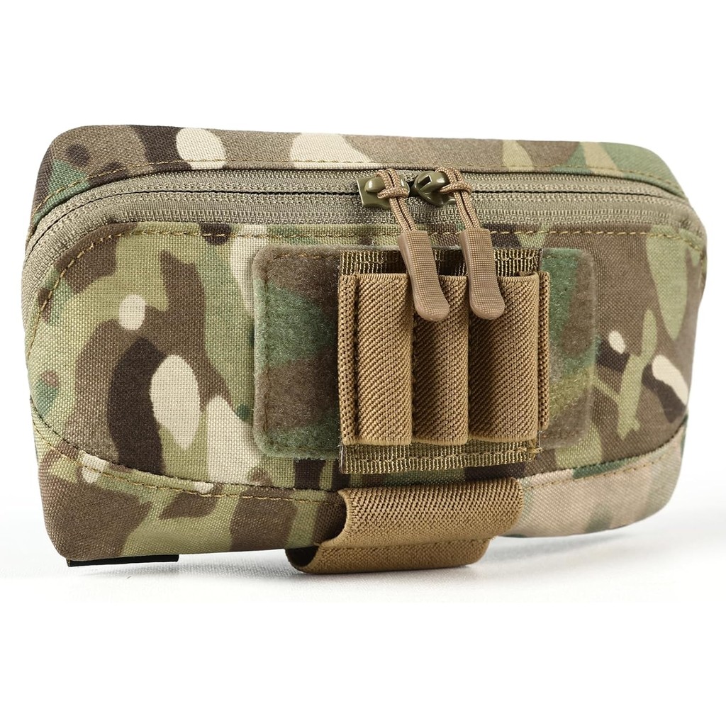 VOTAGOO Tactical Molle Admin Pouch, Laser Cut Utility Belt Pouch, EDC Tool Organizer Pouch for ...
