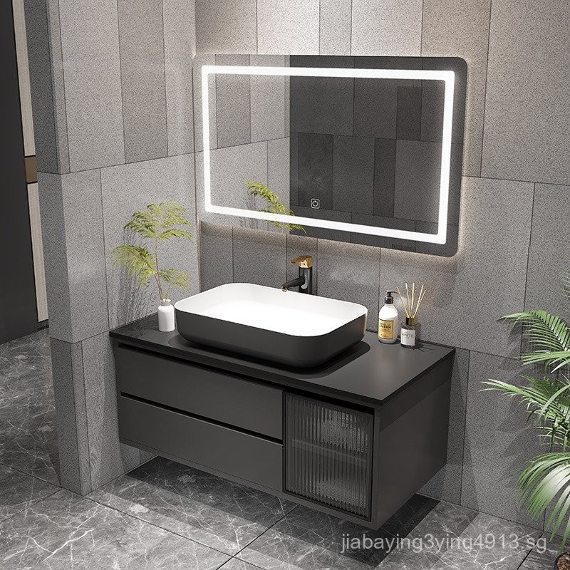 Light Luxury Hotel Stone Plate Table Basin Bathroom Hand Washing Wash ...