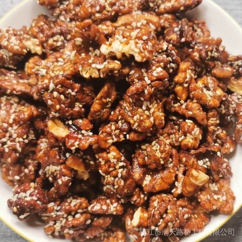 【In stock】Honey Sesame Walnuts Snack 250g/500g - nut / Honey Roasted ...