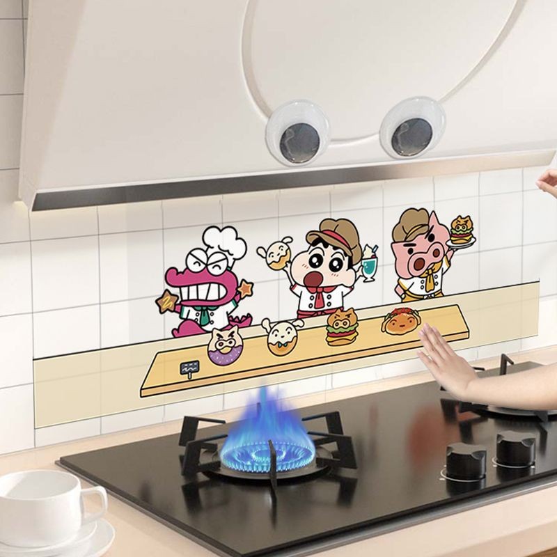 Wsanguicj3949 Burger Little Prince Crayon Shin-Chan Kitchen Fume-Proof ...