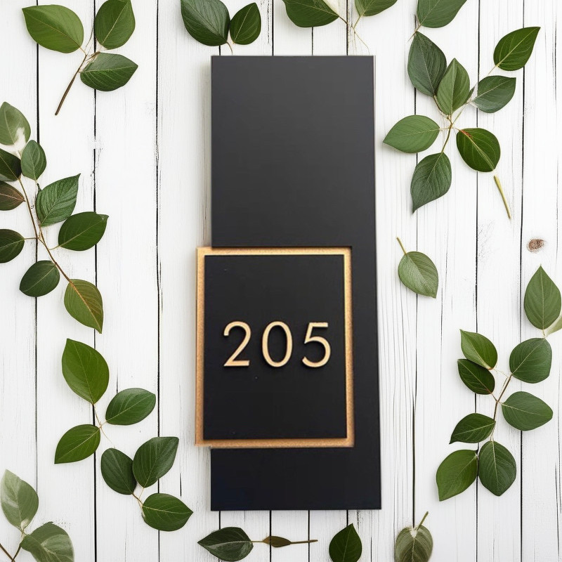 Customised Unit Sign door sign/unit number signage Customised Door Unit ...