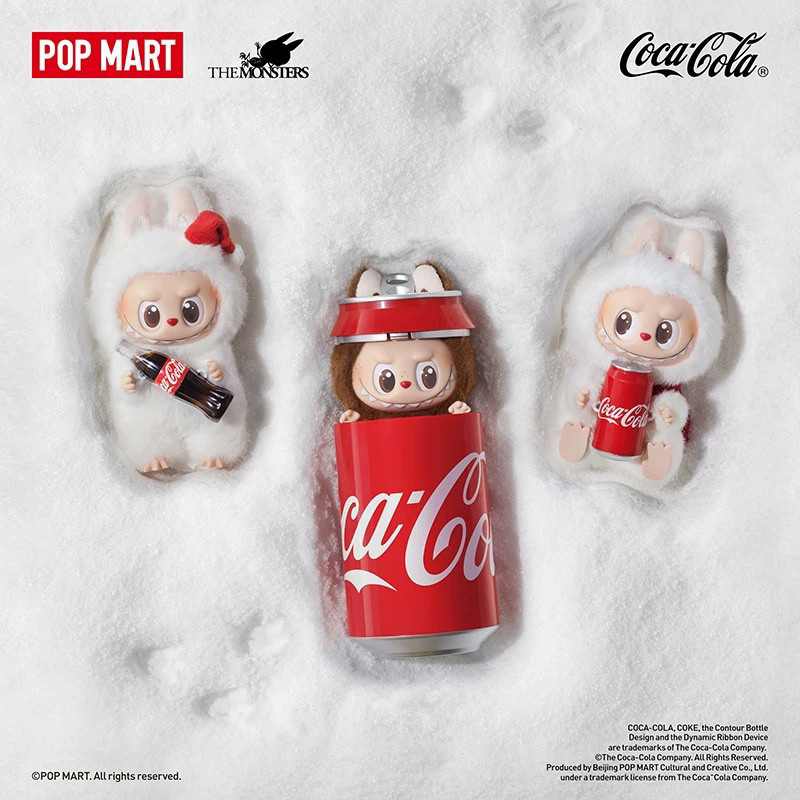 THE MONSTERS LABUBU Coca Cola Series Vinyl Face Blind Box art toy ...