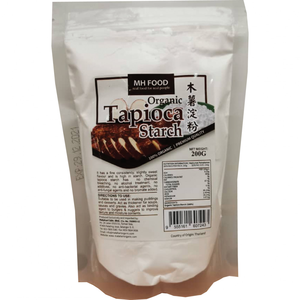 MH Organic Tapioca Starch 200G | Shopee Singapore