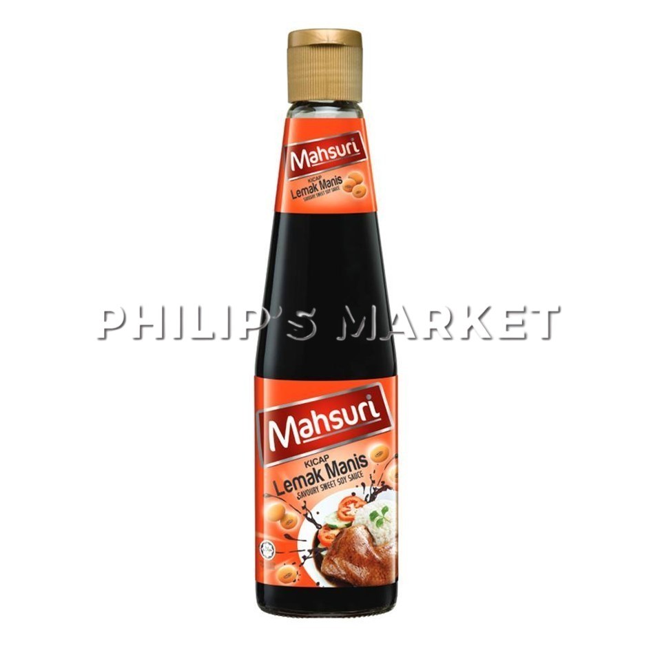 Mahsuri Kicap Lemak Manis Sweet Soy Sauce 410ml | Shopee Singapore