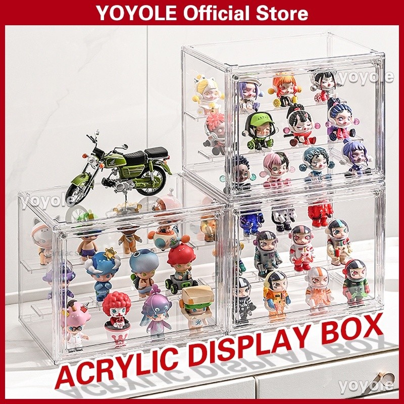 Popmart Display Case Acrylic Display Box Labubu Display Box Blind Box ...