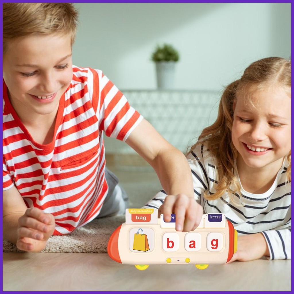 Toddler Talking Flash Cards Preschool Speech Toys Talking Flash Cards ...