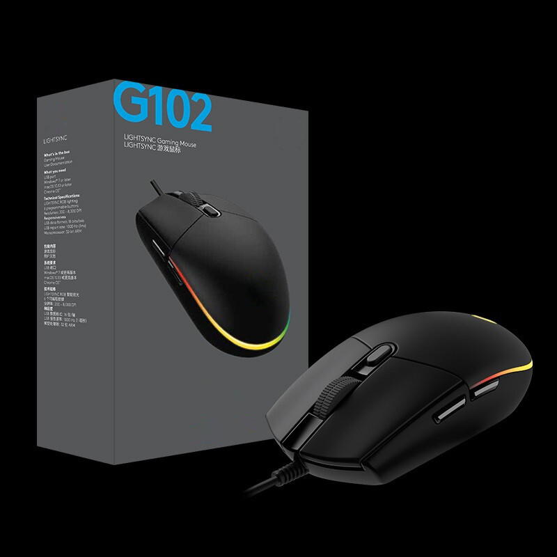 Supply G102 Mouse usb Wired Gaming Mouse Computer Mechanical Mouse G102 ...