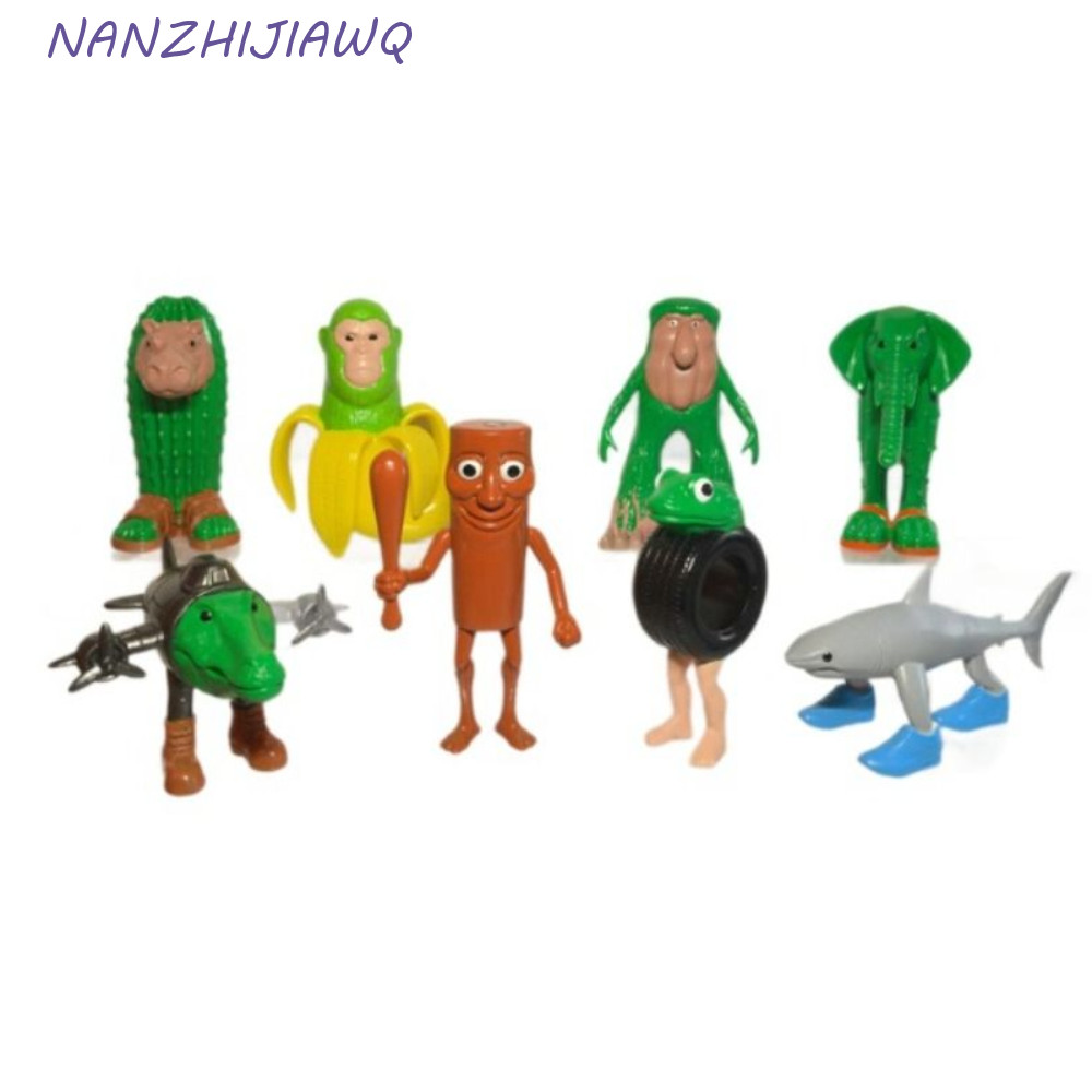 NANZHIJIAWQ 8pcs/set Italian Brainrot Figure, Tralalero Tralala ...