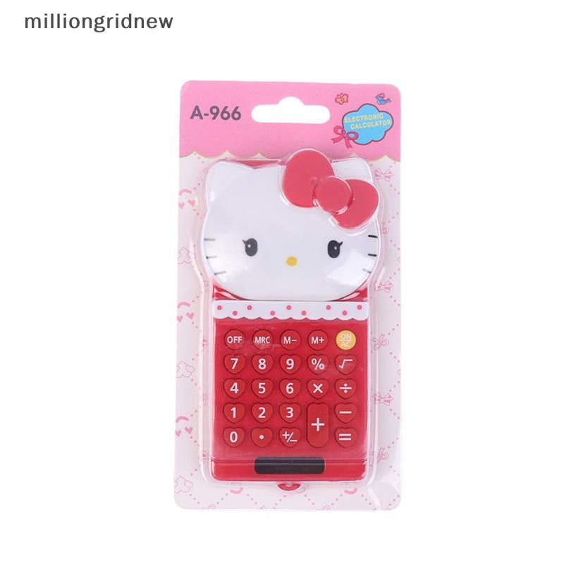 [milliongridnew] Sanrio Hello Kitty Push-pull Calculator Kawaii Kuromi ...