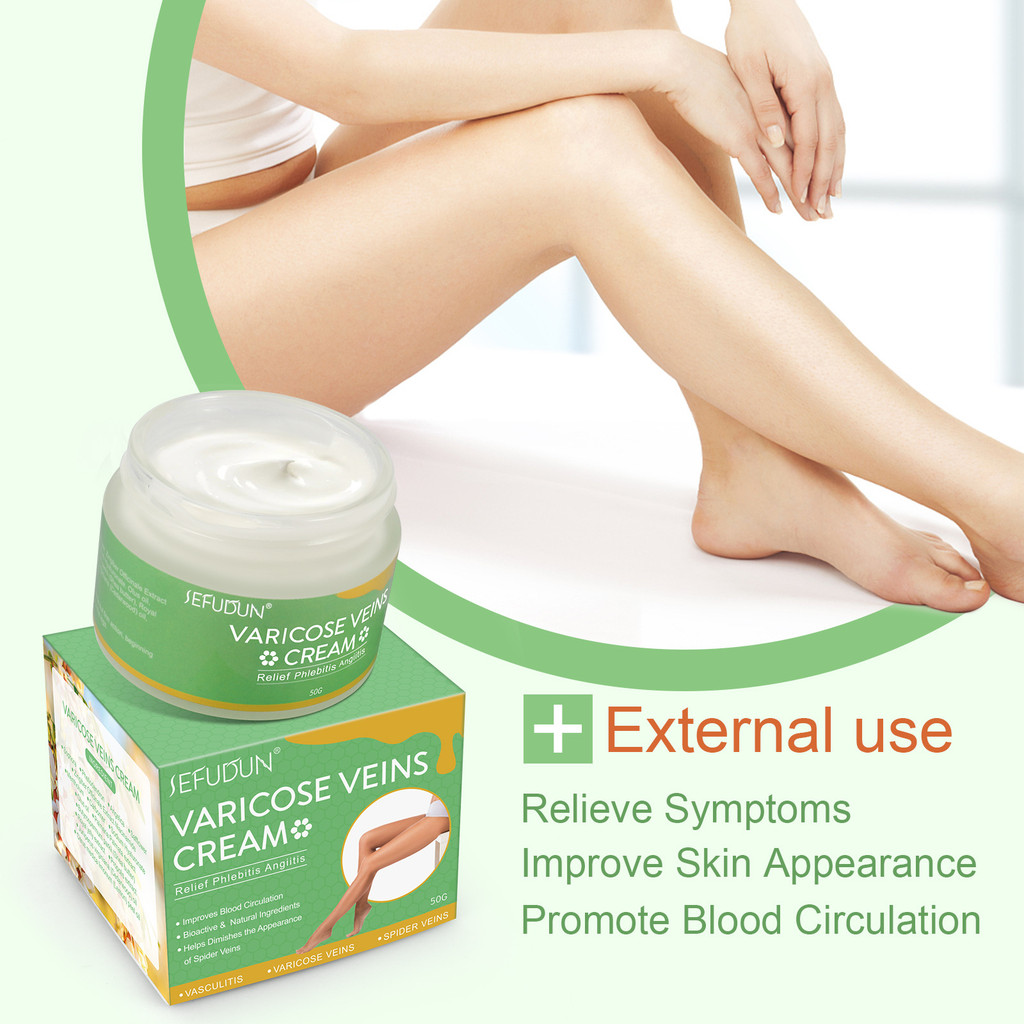SEFUDUN Vein Cream Red Bloodshot Earthworm Leg Green Tendon Bulge ...