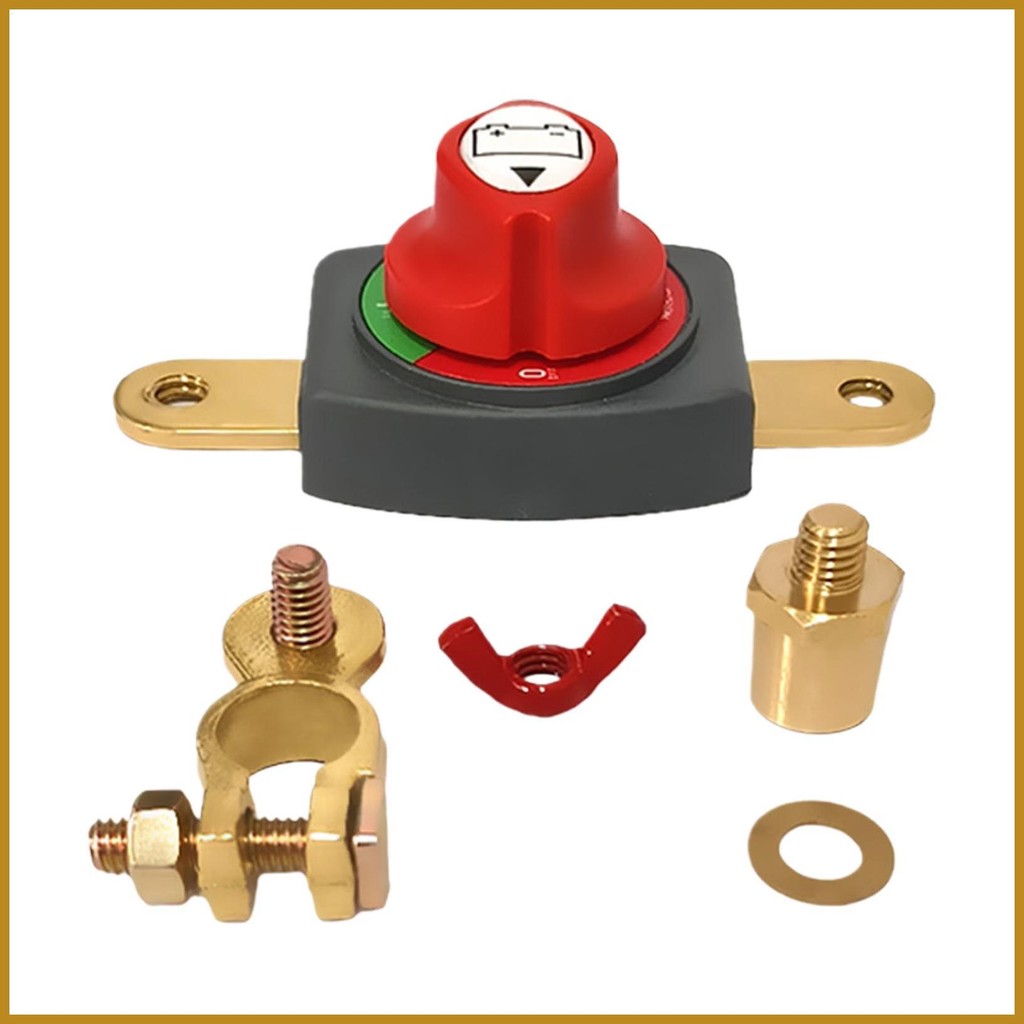 Battery Disconnect Switches Isolator Waterproof Space-Saving Disconnect ...