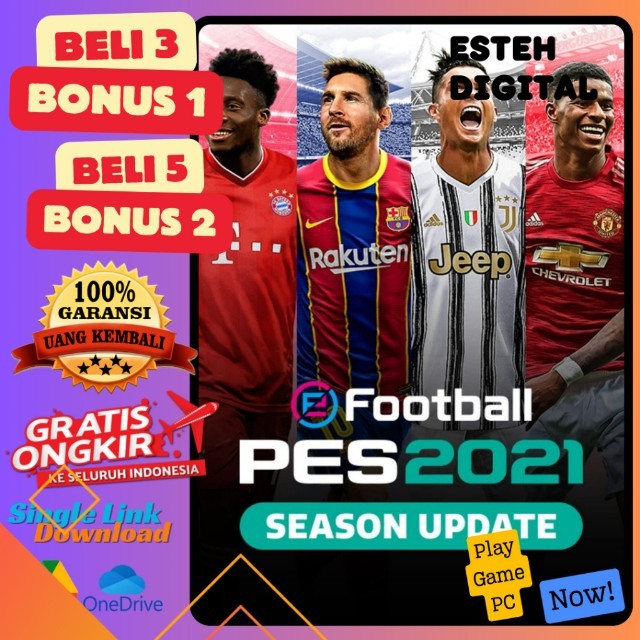 Efootball PES 2021 + Latest Patch November 2024 PC and Laptop Games ...
