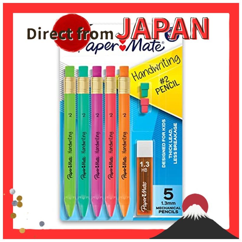 Paper Mate Handwriting Triangular Mechanical Pencil Set with Refills ...