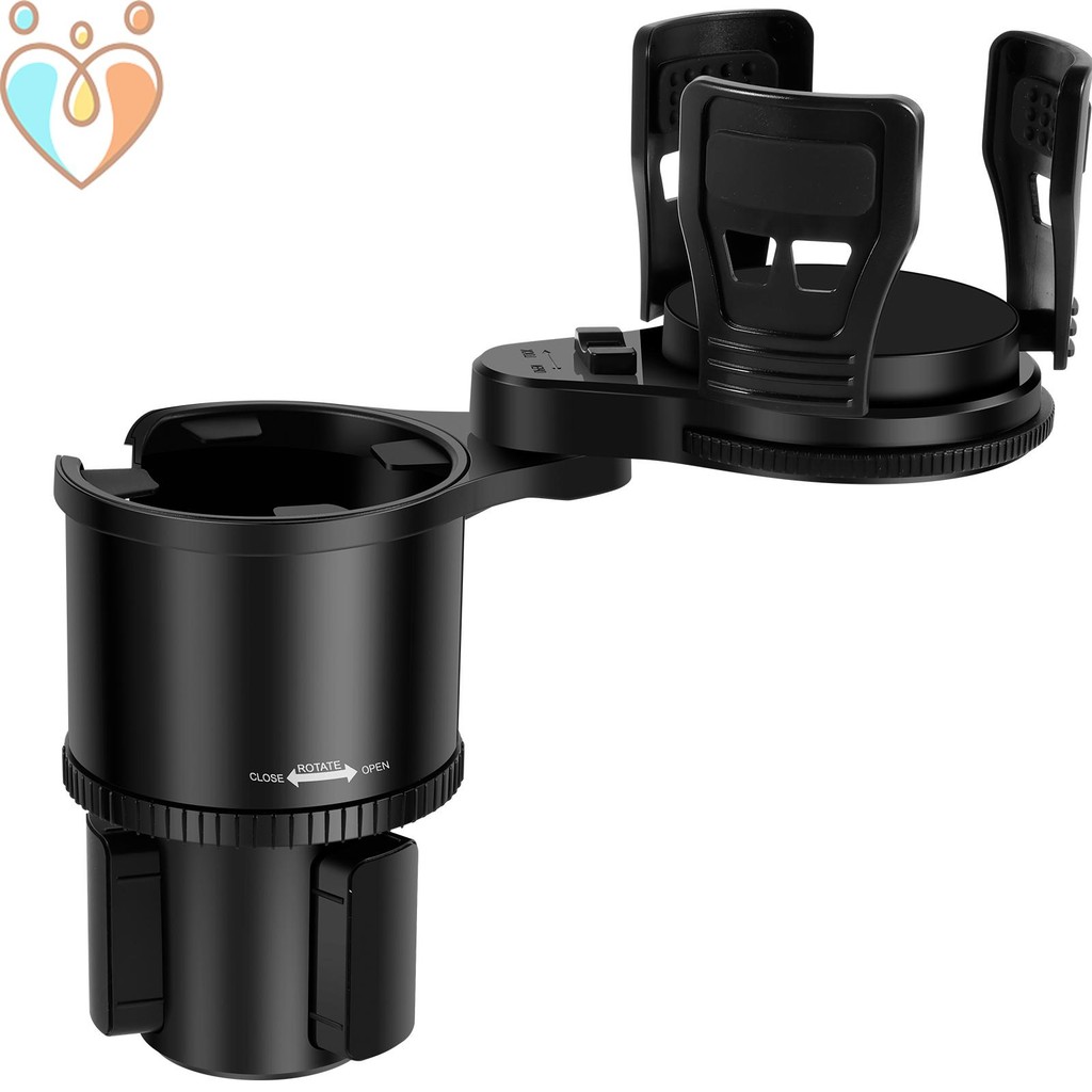 Car Cup Holder Expander Large Cup Holder Adapter Extender Expandable ...