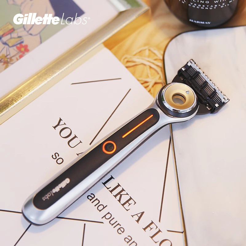 Gillette Labs Heated Razor Thermal Shaver - 1 Handle 2 Blades 1 ...