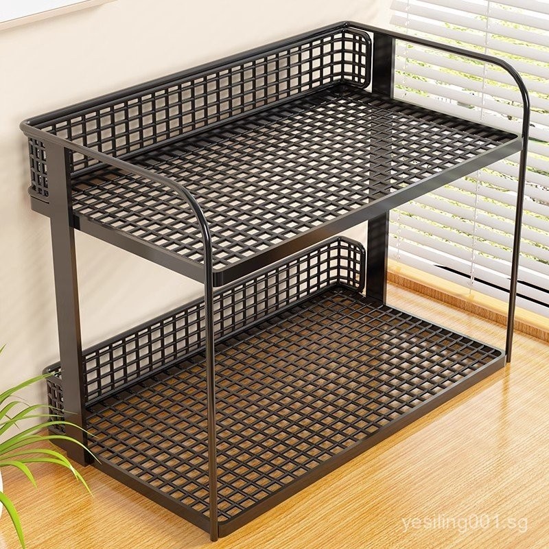 Hot Products Kitchen Spice Rack Table Top Multi-Functional Double-Layer ...