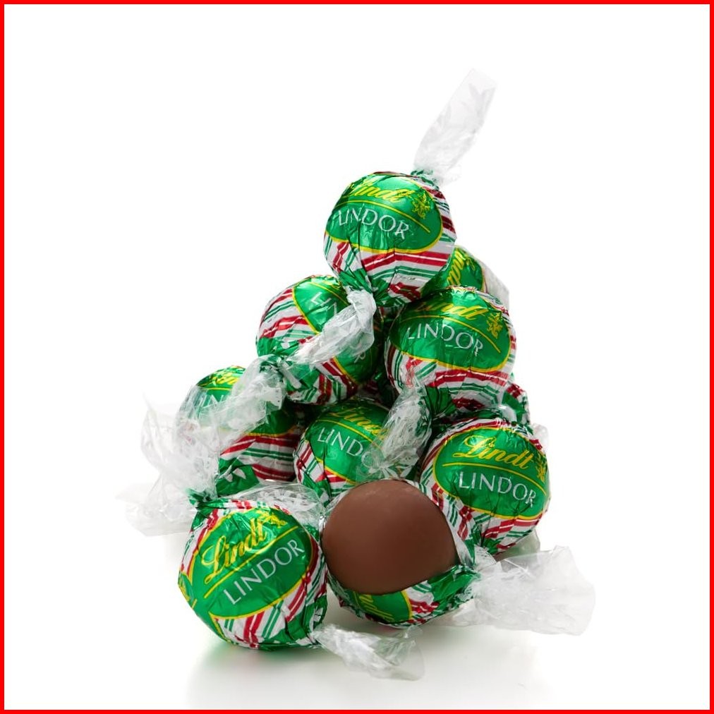 [Lindt Official Christmas Gift] Lindt Lindor Chocolate Peppermint ...