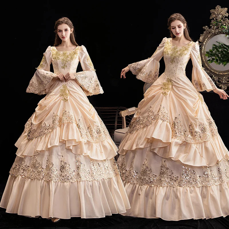 18th Century dress Rococo Baroque Marie Antoinette Ball Dresses ...