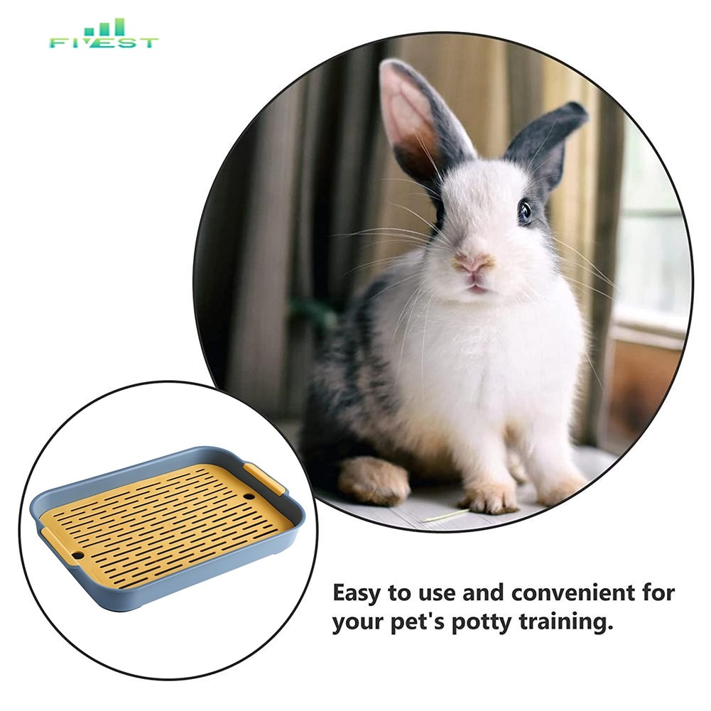 【EAGLE HOT】 Litter Box Small Pet Toilet Tray Guinea Pig Litter Tray ...
