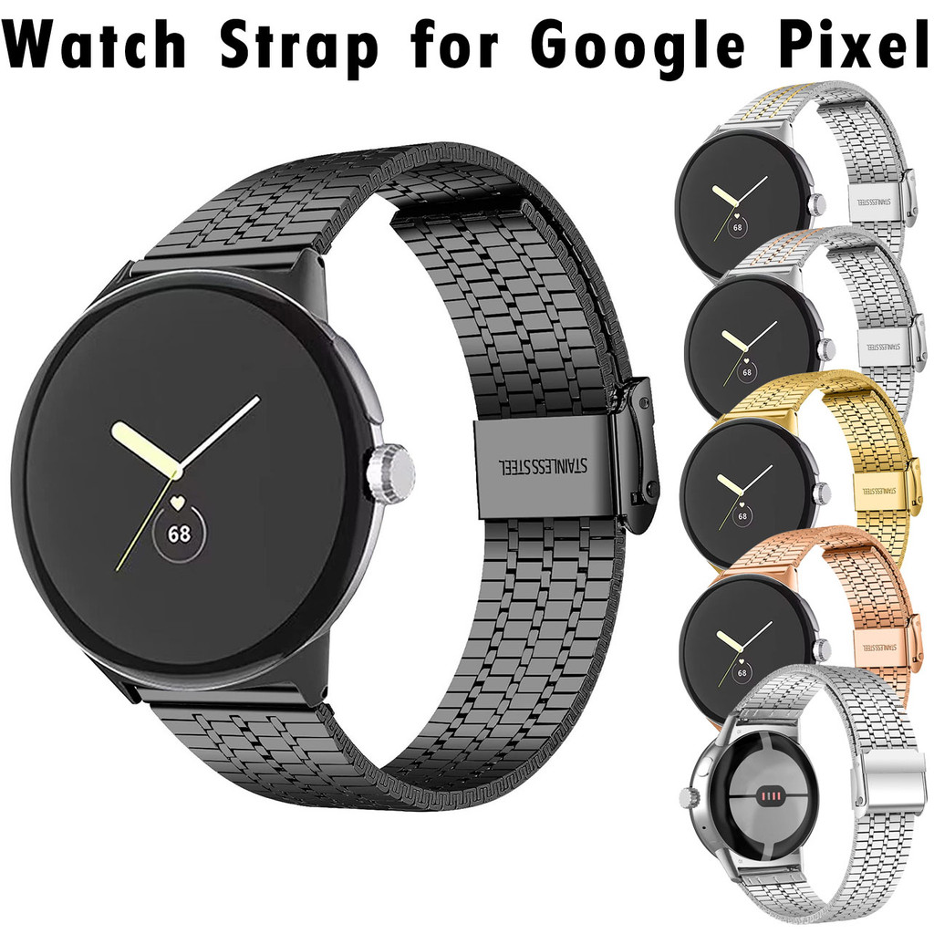 No Gaps Stainless Steel Strap For Google Pixel Watch 3 45mm Band Metal ...