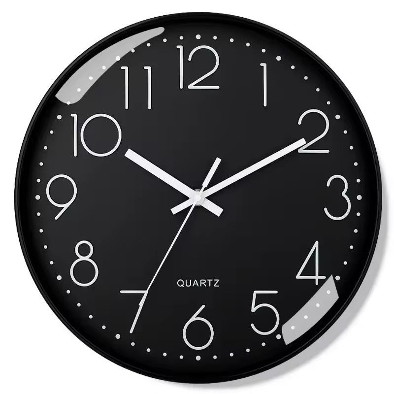 Wall Clock Classic Japan Quartz Movement Modern Silent Jam Dinding ...