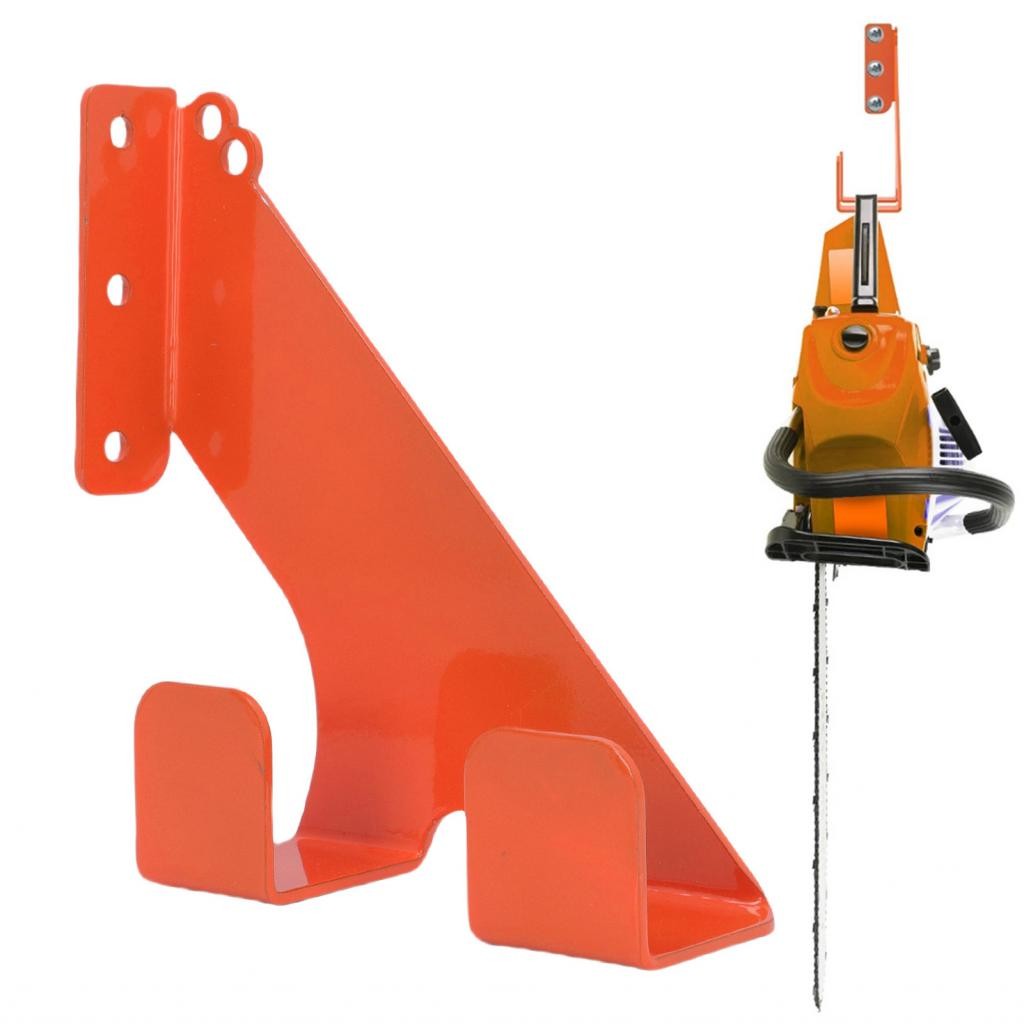 Chainsaw Hanger Heavy Duty Steel Wall Mount Sturdy Rustproof Chain Saw ...