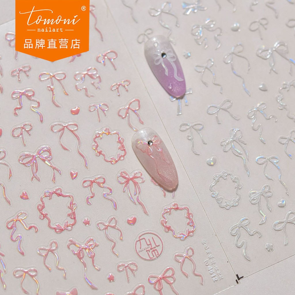 [Meow.Sensei]tomoni Shell Light Nail Stickers Popular Japanese Children ...