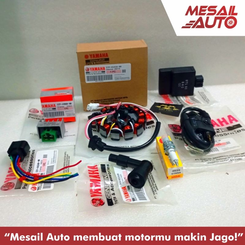 7 Item Ignition Package Spull spull Assy set Vega R New Jupiter Z Old ...