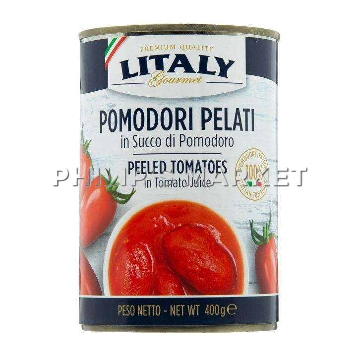 Litaly LITALY Whole Peeled Tomatoes 400g | Shopee Singapore