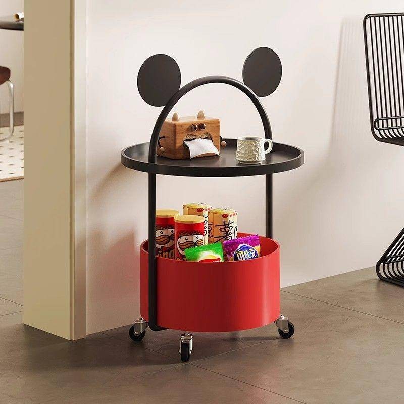 Sofa side several family Mickey living room trolley coffee table ...