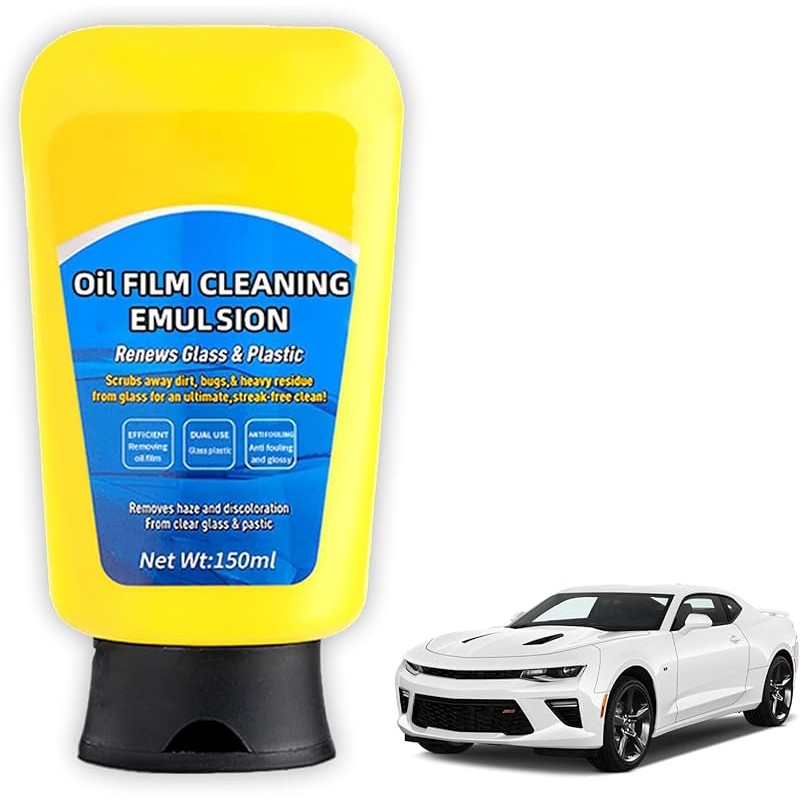 Oil Film Cleaning Emulsion, Car Glass Oil Film Cleaner, Oil Film ...