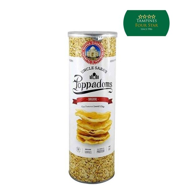 Uncle Saba's Poppadoms Original 70g | Shopee Singapore