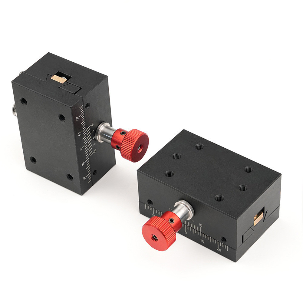 X-axis Displacement Platform Manual Fine-tuning Swallowtail Groove ...