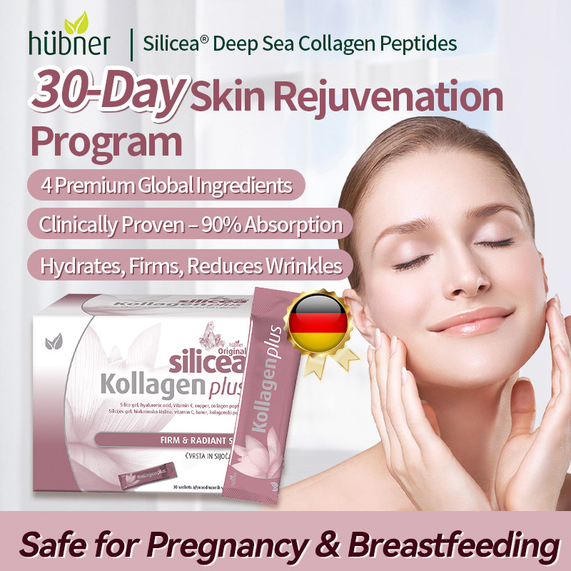 Huebner silicea Premium Collagen Drink – 30 Sachets | German VERISOL ...