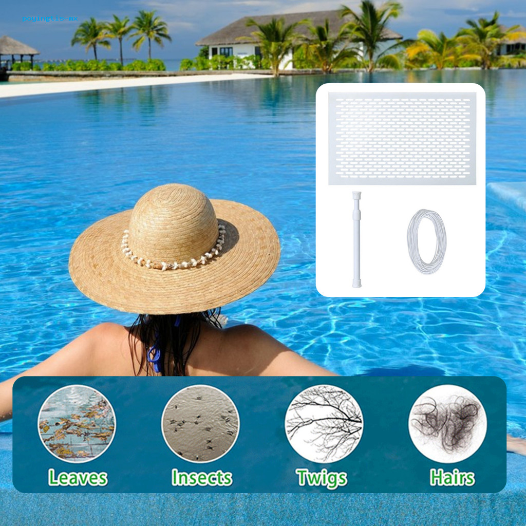 poyingtis Swimming Pool Leaf Skimmer Guard Net Pool Skimmer Mesh Board ...