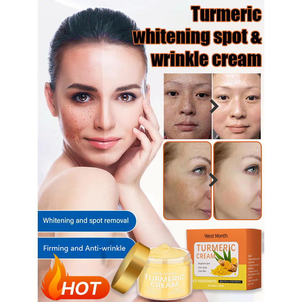 ⏰Flash Sale🥇Turmeric Moisturizing Cream Daily Gentle Moisturizing Face ...