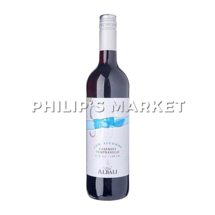 Vina Albali Low Alcohol (De Alcoholised Red Wine) Cabernet Tempranillo ...