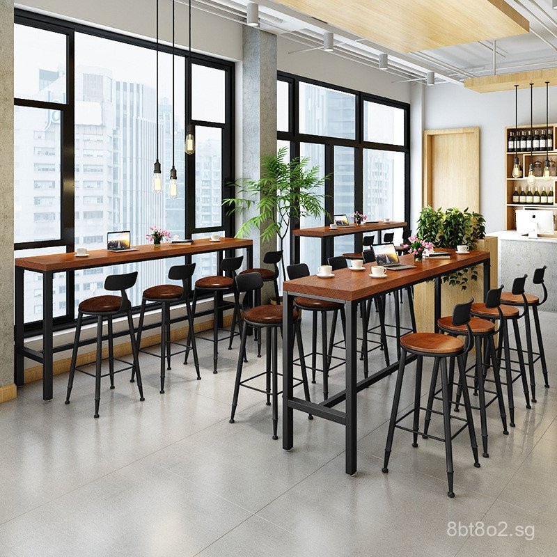 American Style loft High Chair Iron Bar Stool Retro Stool Bar Chair ...