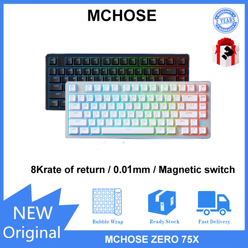 MCHOSE ZERO 75X Wired customized magnetic switch keyboard | Shopee ...