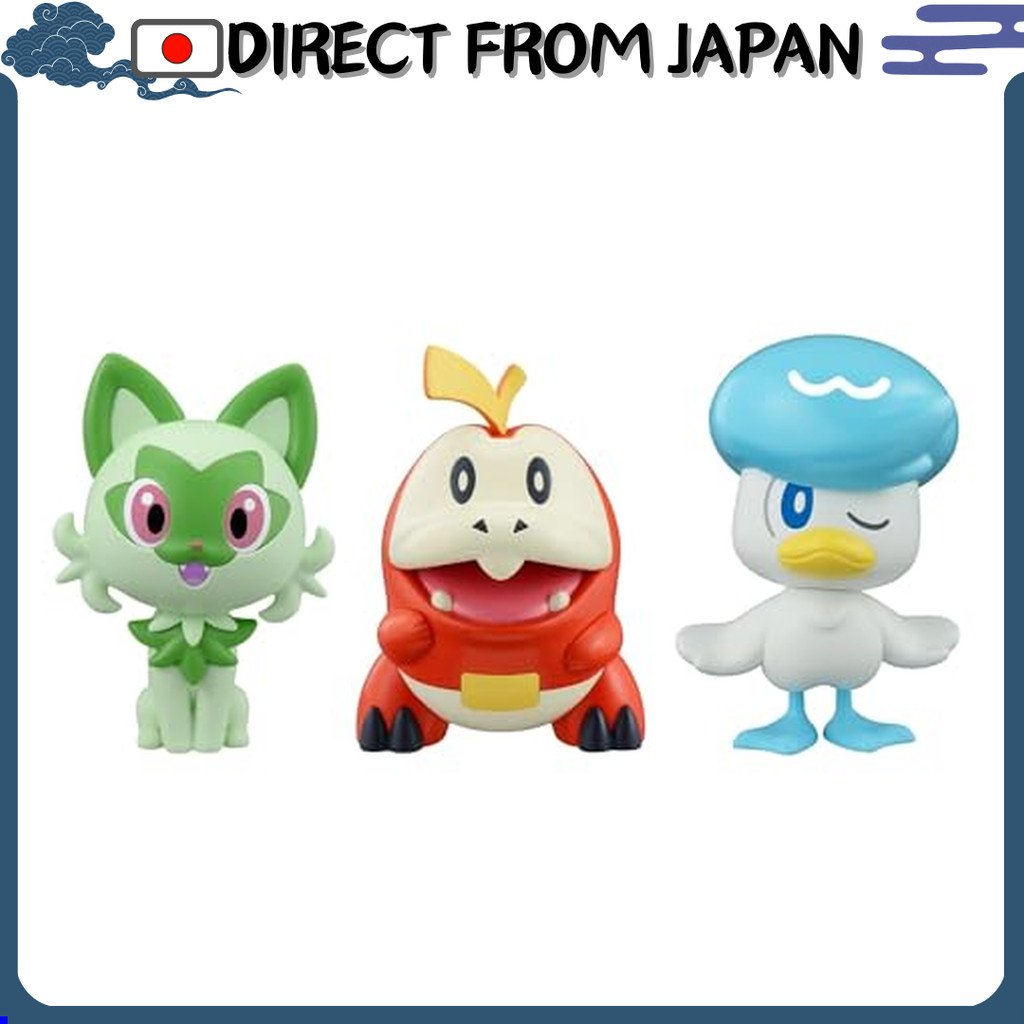 BANDAI SPIRITS Pokemon Plastic Model Collection Quick 18+19+20 Meowha ...