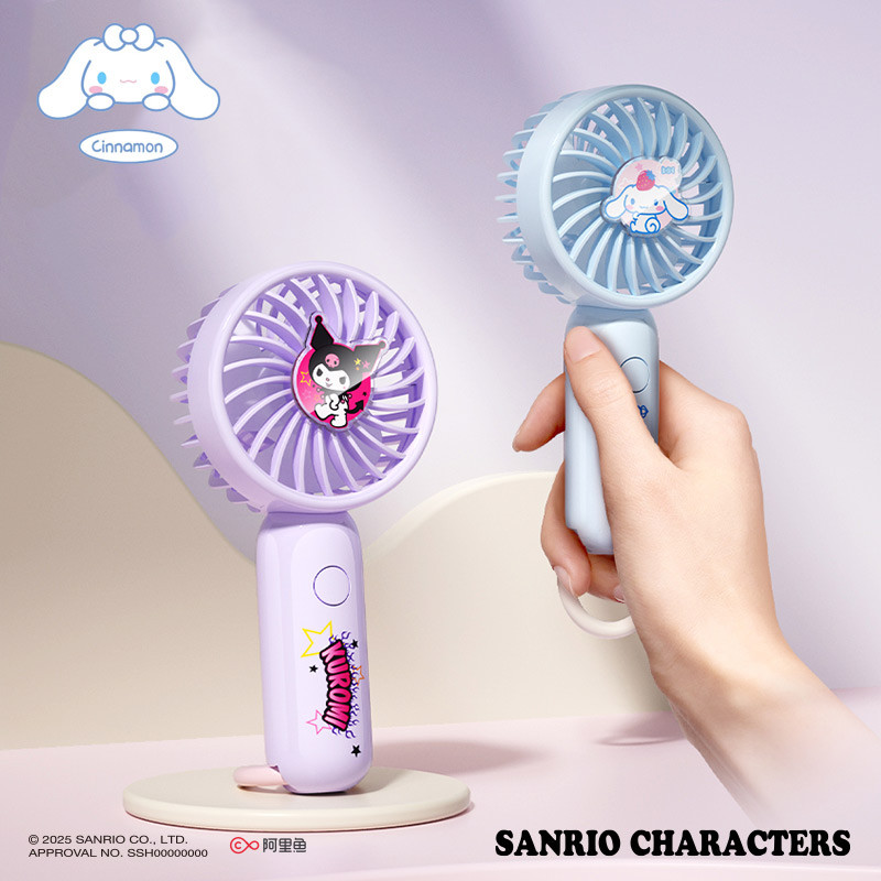 Sanrio Handheld Fan DY-D63 Hello Kitty My Melody Cinnamoroll Kuromi ...