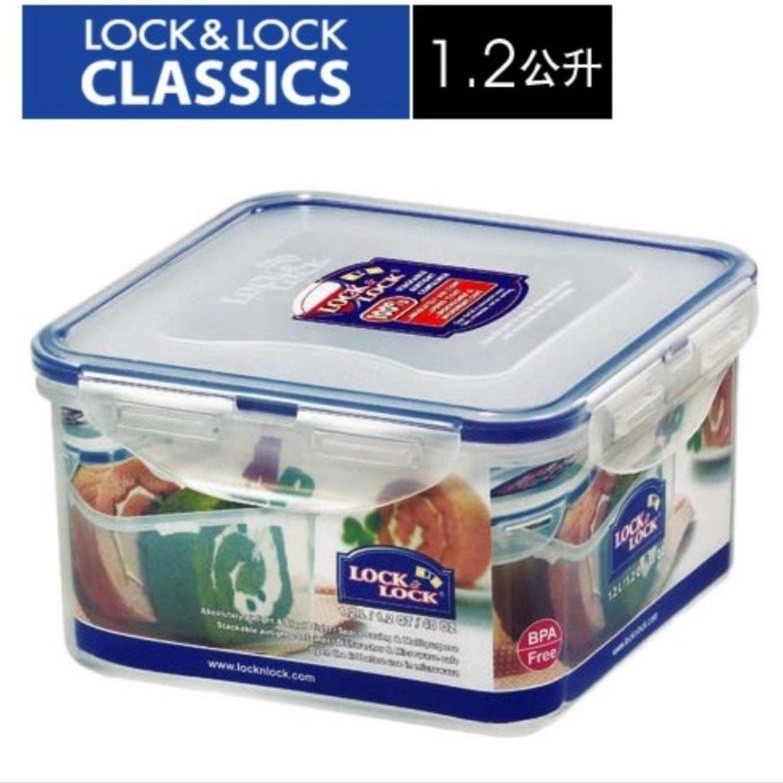 Lock n Lock Food Container 1.2L HPL822D HPL979 / Lock&Lock Food Container 1200ml | Shopee Singapore