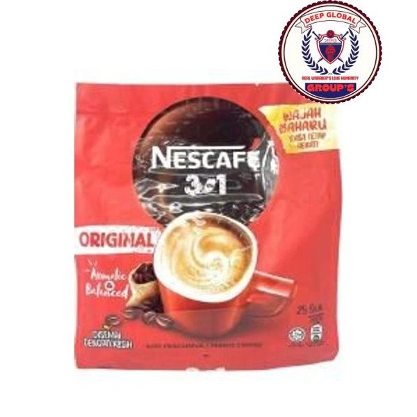 Nescafe 3 In 1 Instant Coffee Sticks Original Best Asian Coffee 450g ...