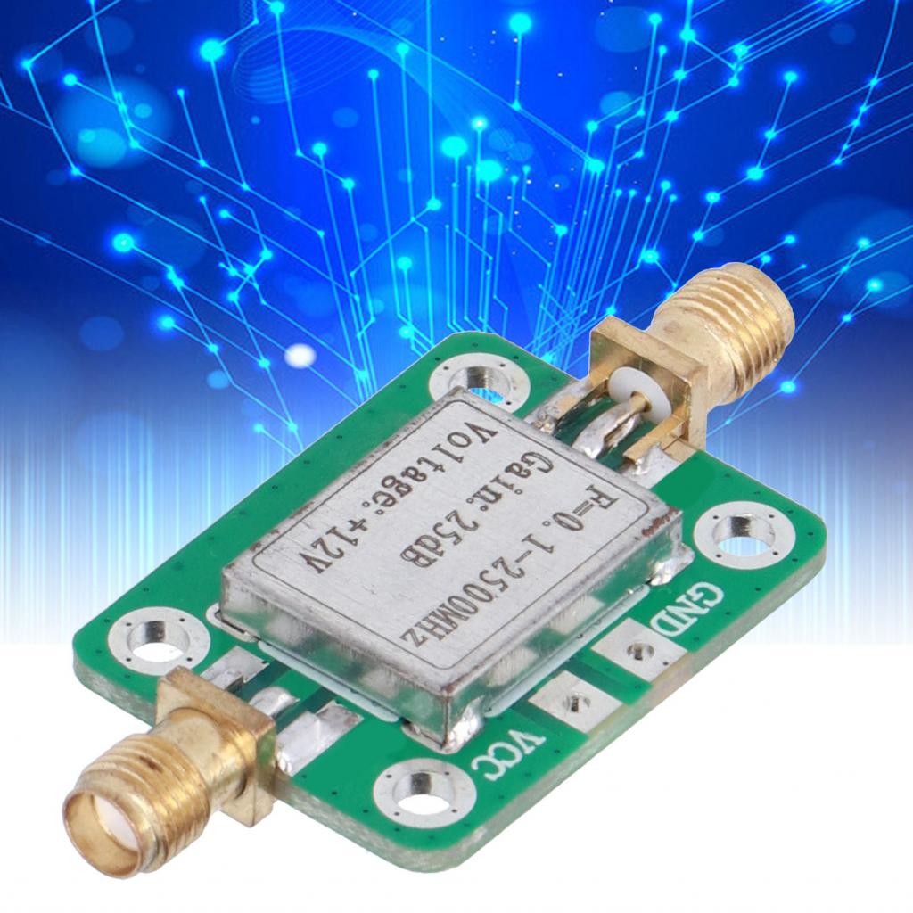 RF Broadband Amplifier 0.1-2500MHz WideBand for Repeater Combiner TMA ...
