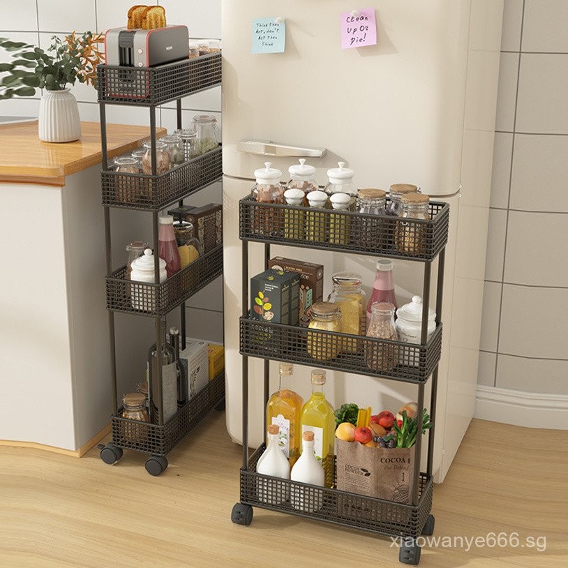 [Multiple Options]Mobile9cm Narrow Gap Cabinet Kitchen Narrow Gap ...