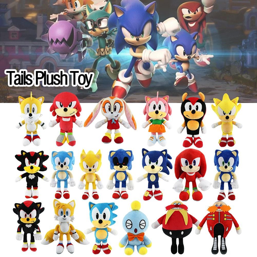 45cm Sonic The Hedgehog Shadow Amy Rose Knuckle Tail Toys Toy Plush Toy ...