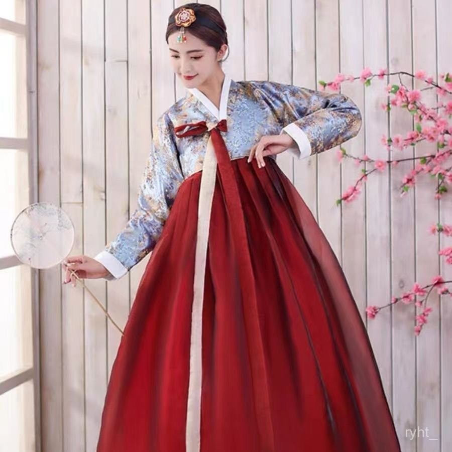 Hanbok South Korea Performance Costume Traditional Court Dress Ethnic ...