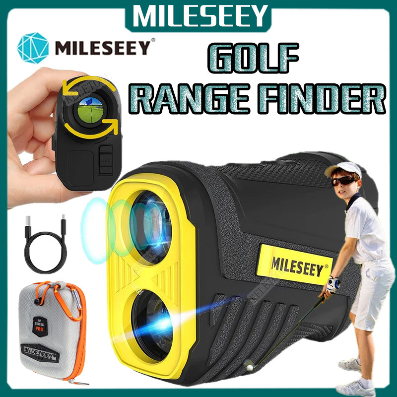 Mileseey PF280-Pro Golf Rangefinder with Slope ON/Off Switch Laser ...