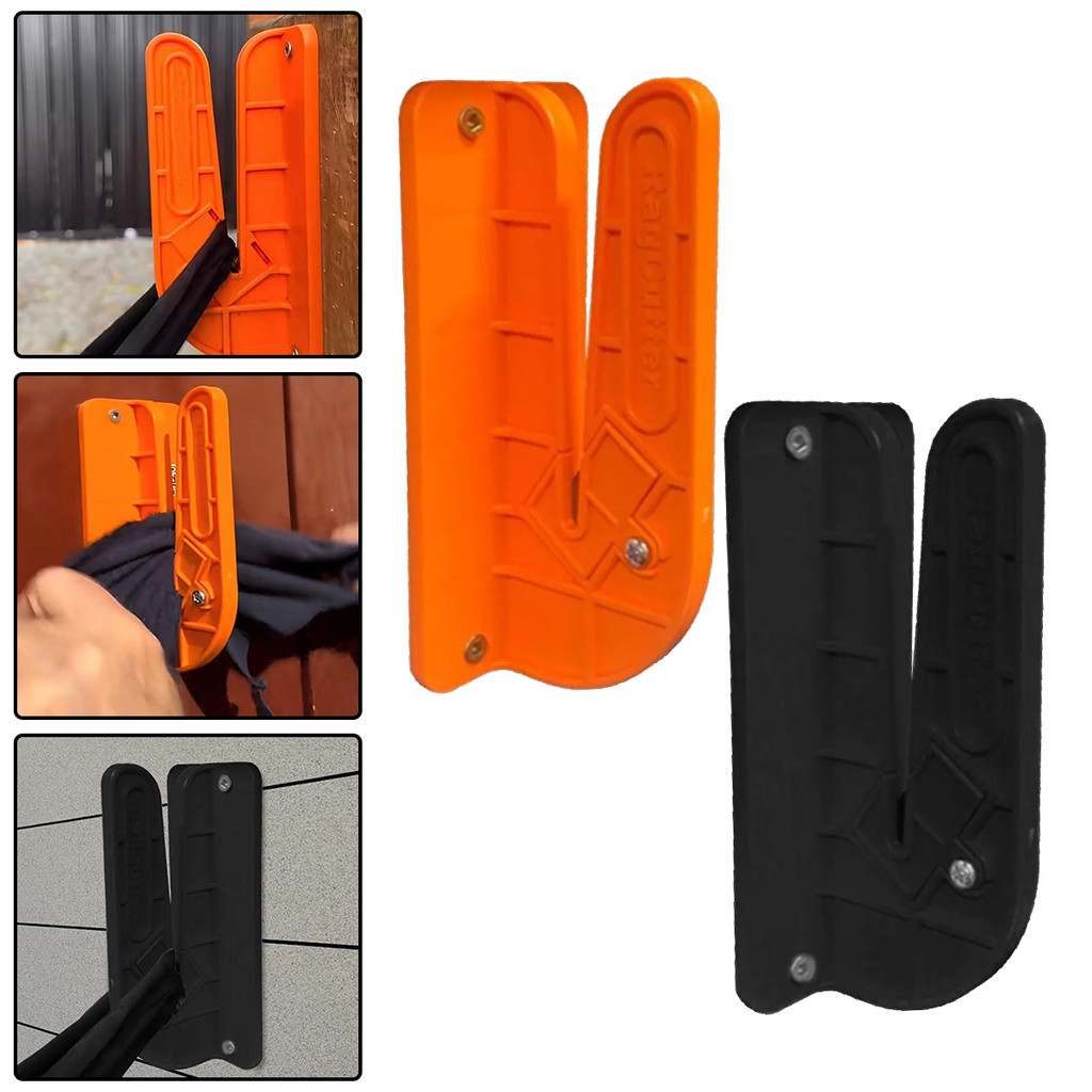 1 Set Space Saving Wall Mount Rag Cutter for Leather Clothes Quilting ...