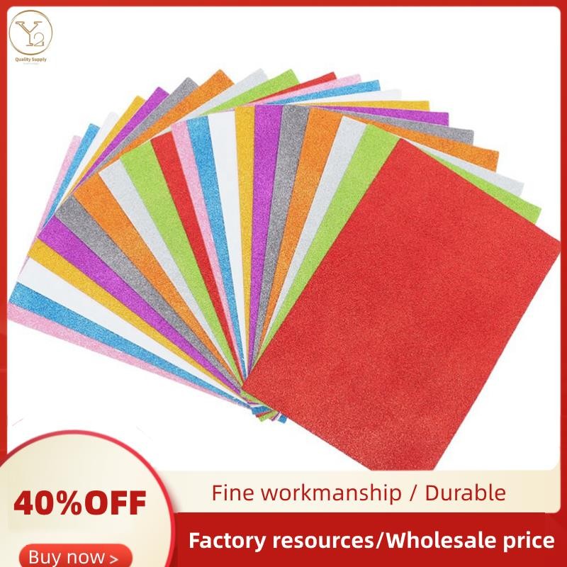 20Pcs Eva Foam Paper A4 Size Handicraft Paper Self-Adhesive Foam Sheets ...